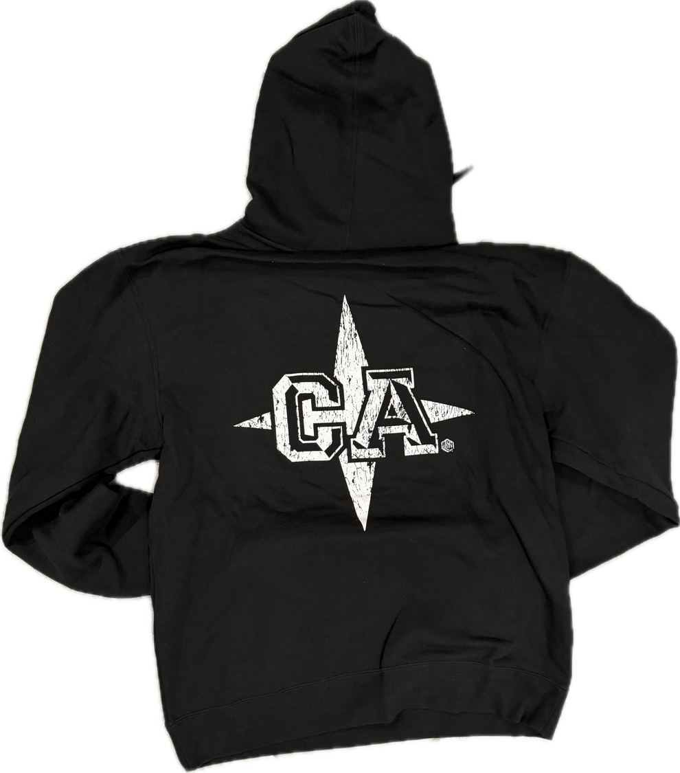 Black Distressed CALI Hoodie – CALI All Stars ProShop